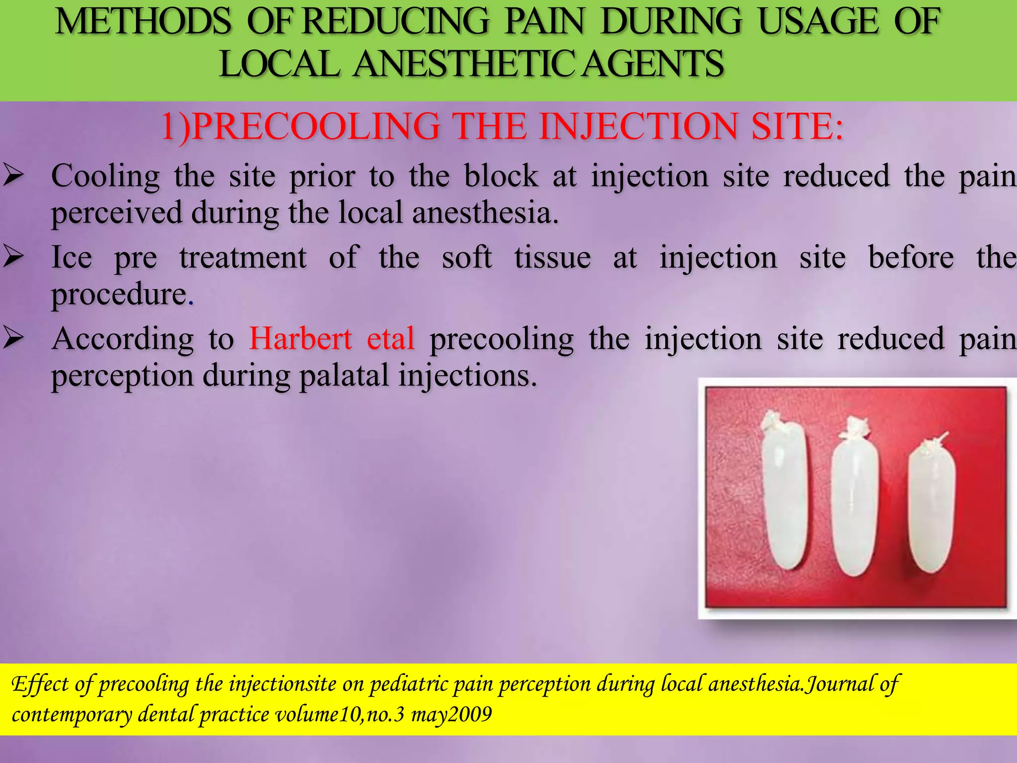 Future pain management in pediatric dentistry | PPTX