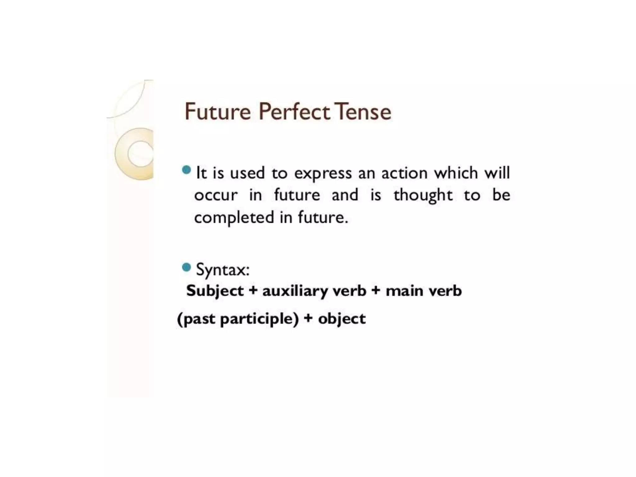 Future perfect | PPTX