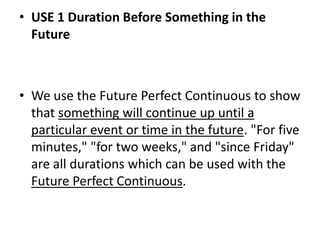 Future perfect continuous | PPT