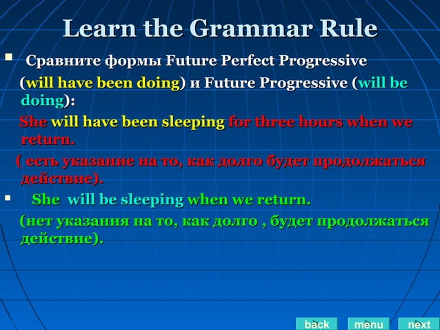 Future Perfect Continuous Tense | PPT