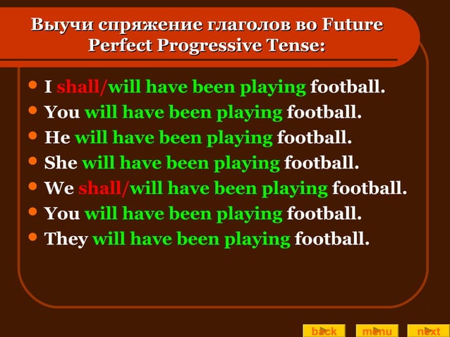 Future Perfect Continuous Tense | PPT