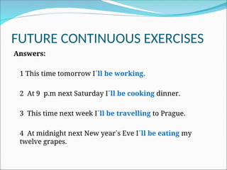 Future Perfect&Future Continuousrules.ppt