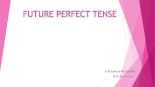 Future perfect tense | PPTX