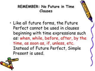Future perfect tense 10° | PPT