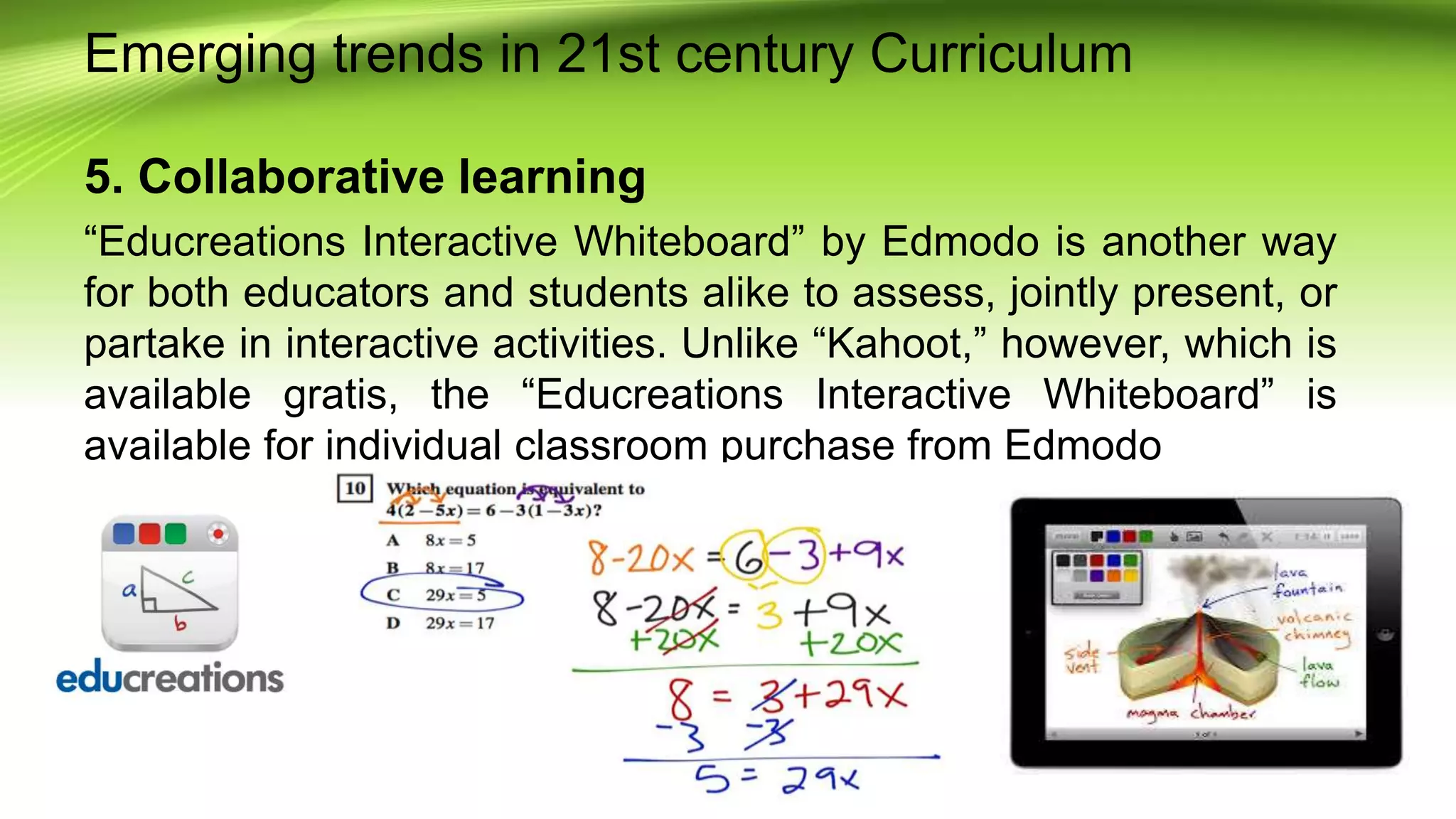 Future perspectives and trends in curriculum | PPTX