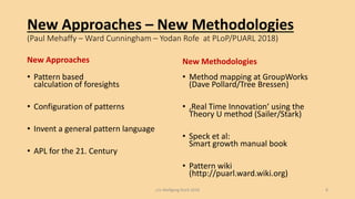 The Future of Pattern Languages | PPT