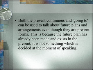 Future plans | PPT