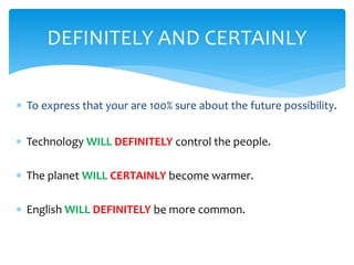 Future possibility | PPT