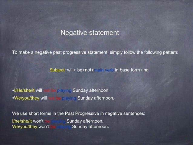 Future progressive tense | PPT