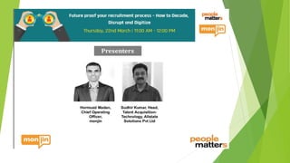 Future proof your recruitment process | PPT