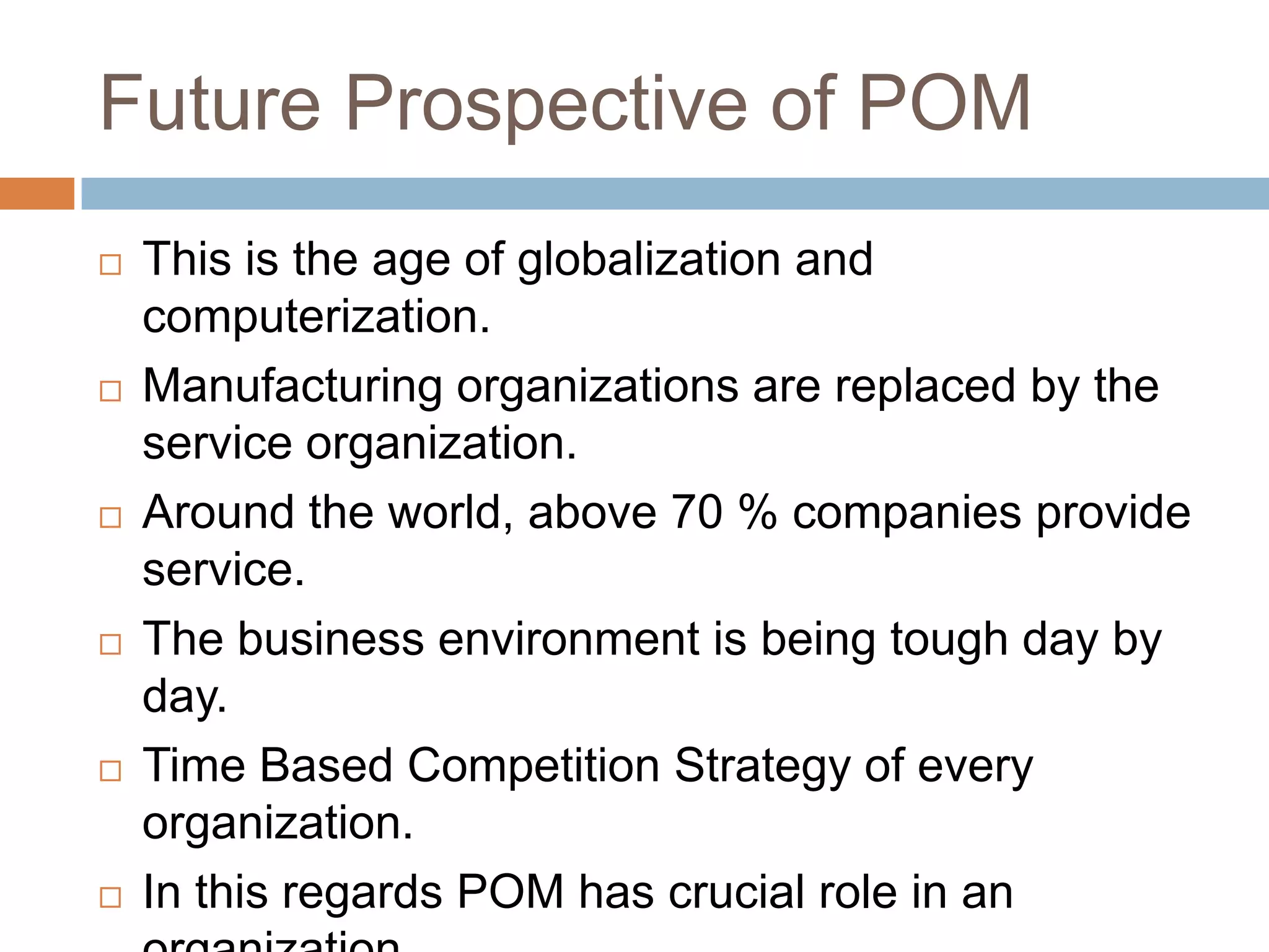 Future prospective of pom | PPTX