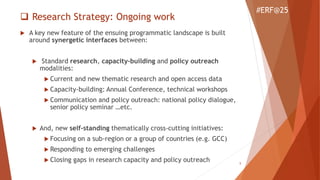 Future Research Directions for ERF | PPTX