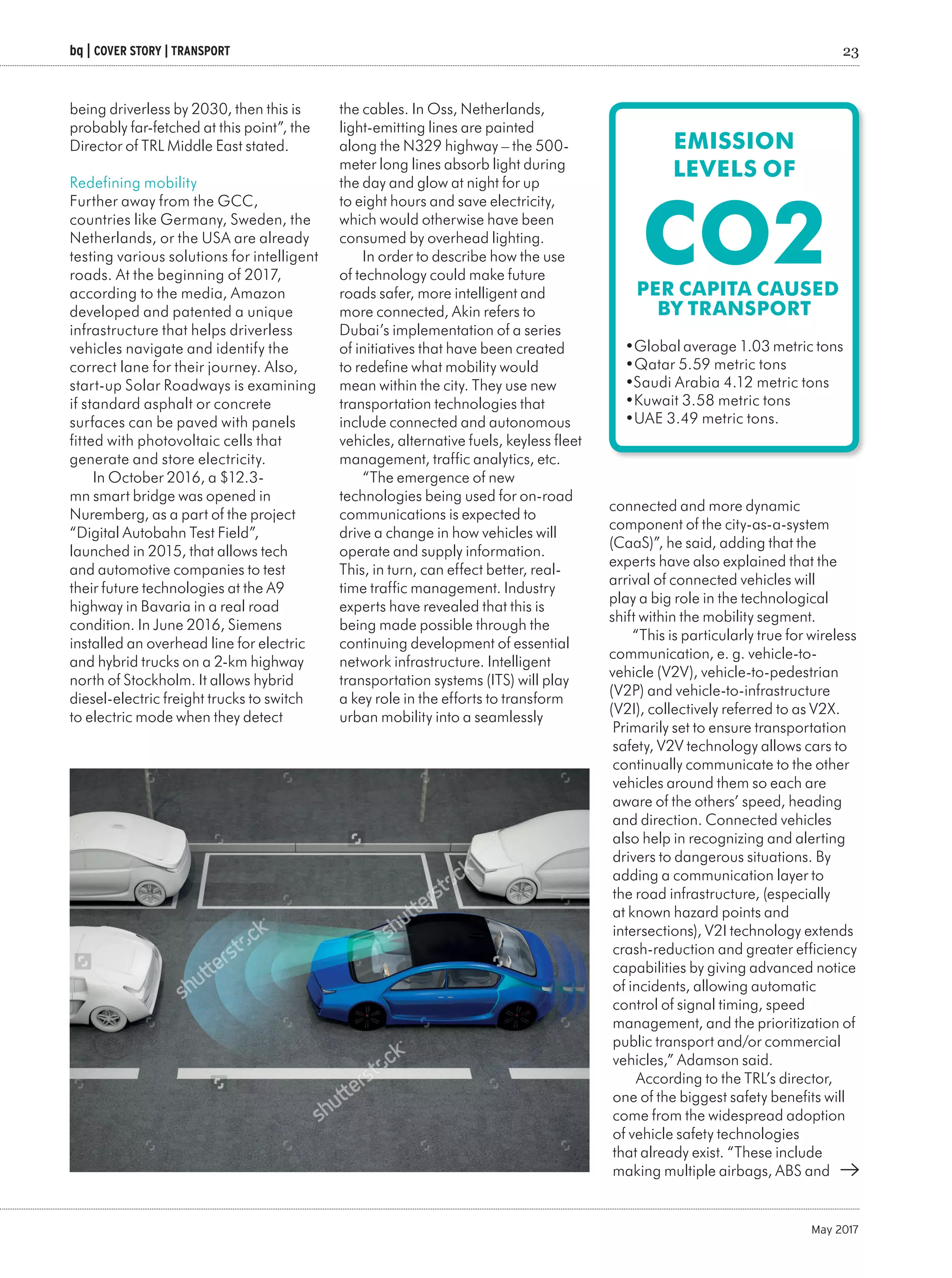 Smart cars need smart roads in future | PDF