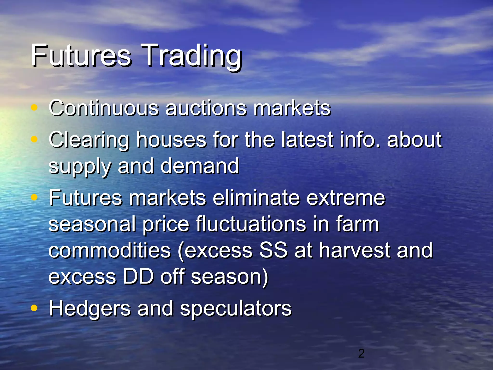 FUTURES TRADING | PPT