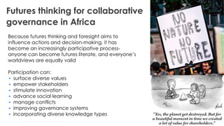 Futures thinking for Africa – 2024 GLF LANDSCAPE LEADERSHIP CAMP | PDF