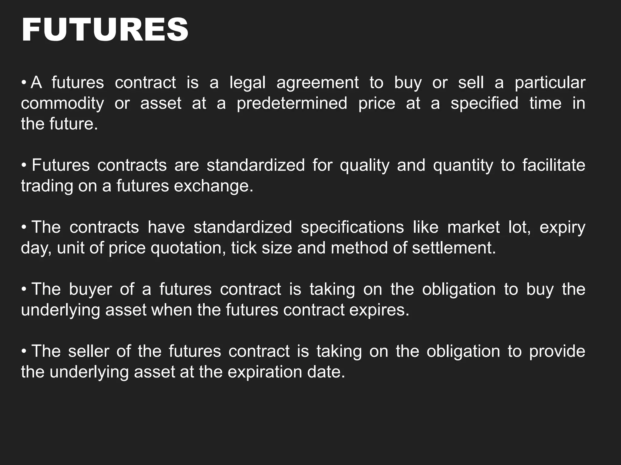 Futures and options | PPTX