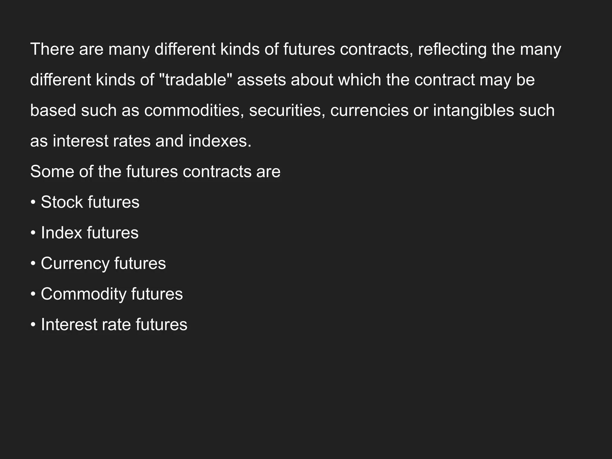 Futures and options | PPTX