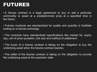 Futures and options | PPTX