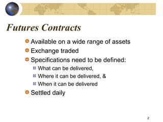 Futures contract | PPT