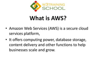 The Future Scope of AWS | PPTX
