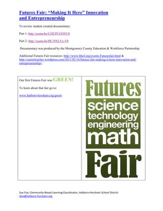 Futures fair handout ilc | PDF
