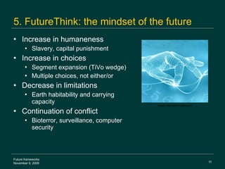 Futures Frameworks Simulation | PPT