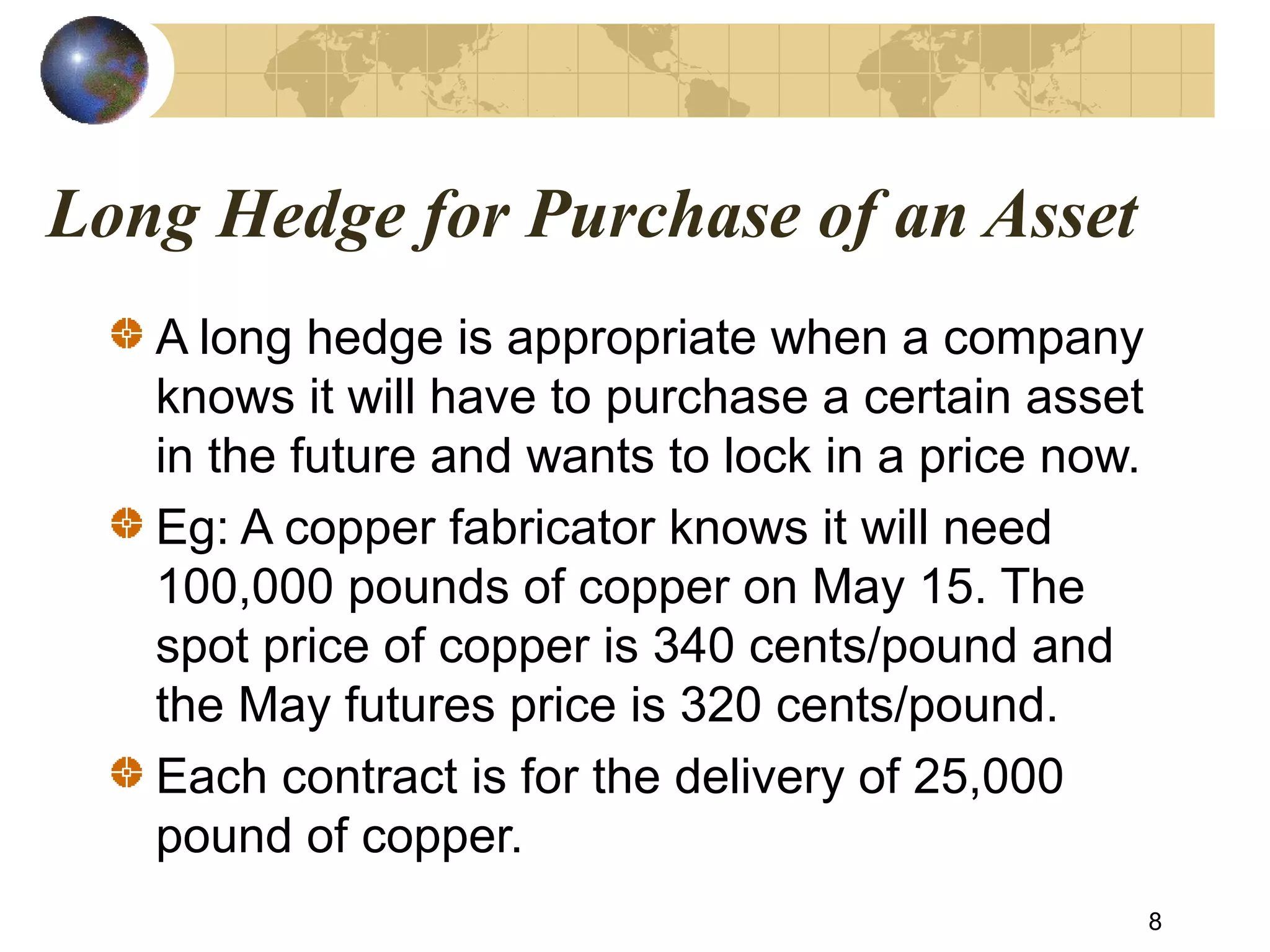 Futures hedging | PPT