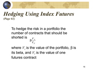 Futures hedging | PPT