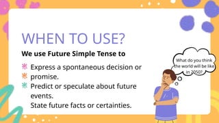Explanation of the Future simple with will.pptx