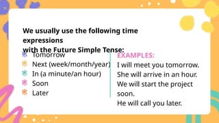 Explanation of the Future simple with will.pptx