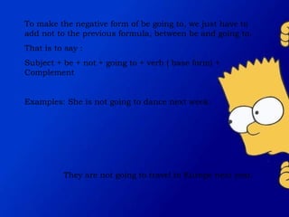 Future simple be going to | PPT