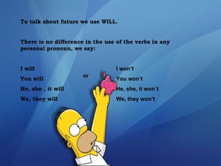 Future simple will | PPT