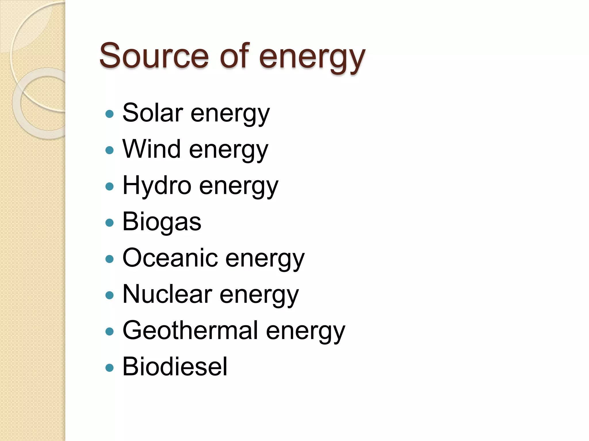 Future sources of energy with major emphasis on biodiesel | PPTX ...