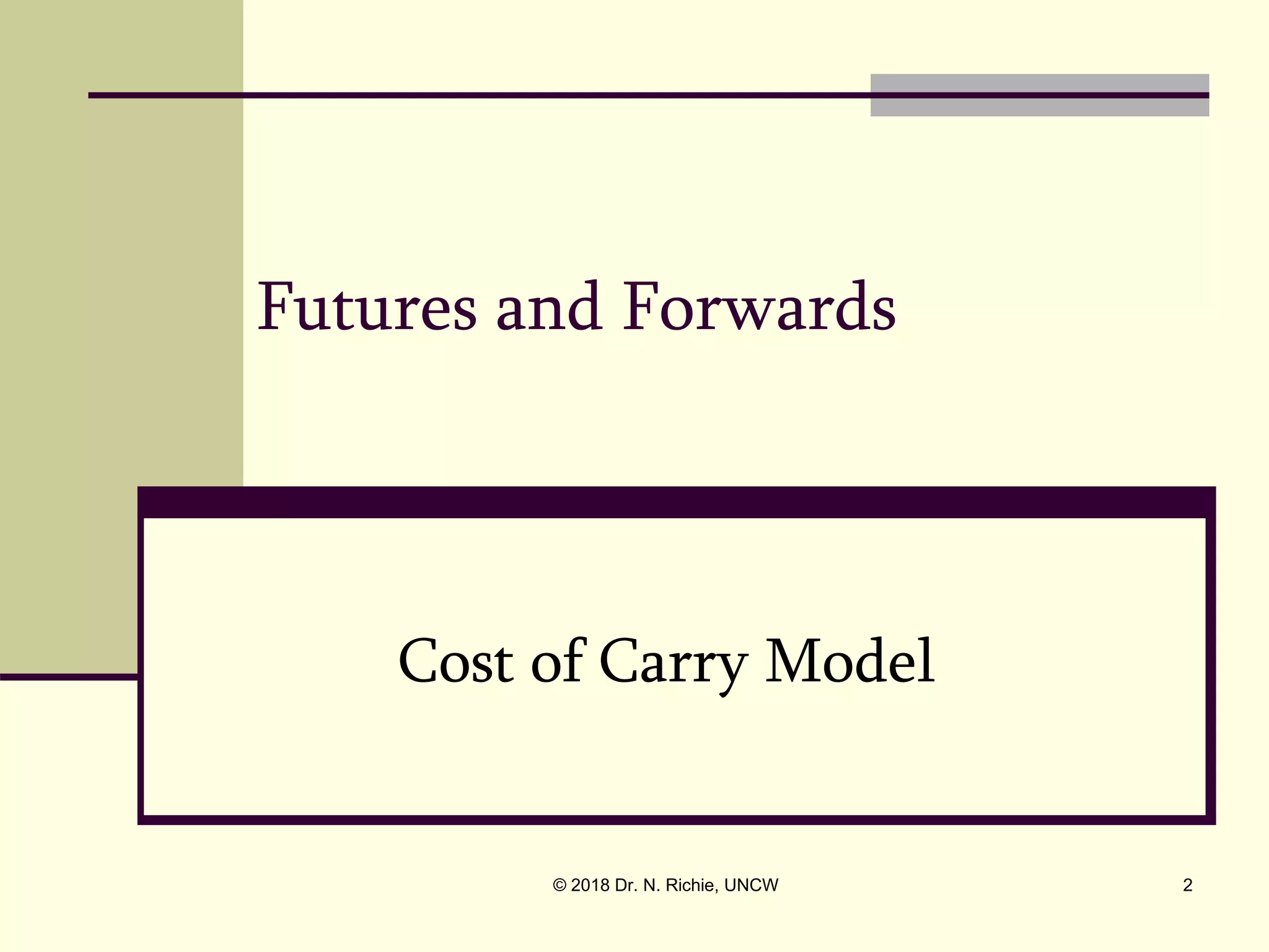 Futures pricing | PPTX