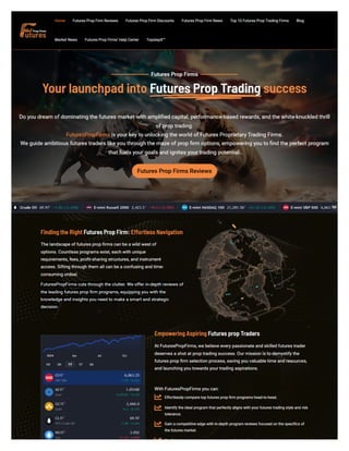 Your launchpad into Futures Prop Trading success | PDF