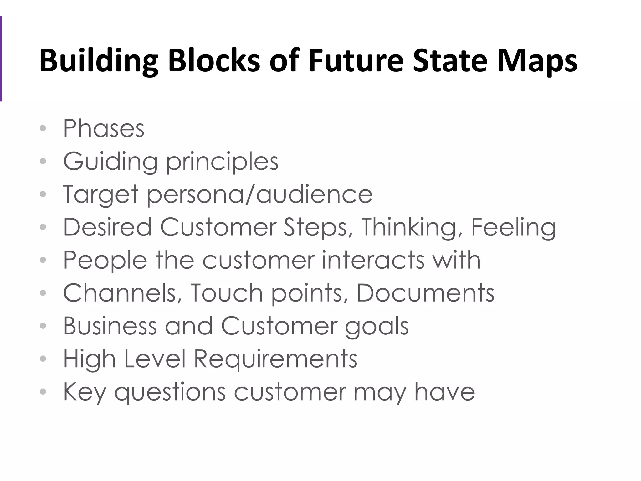 Future state journey mapping | PPTX