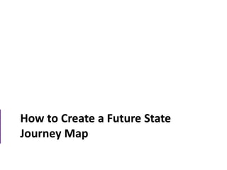 Future state journey mapping | PPTX
