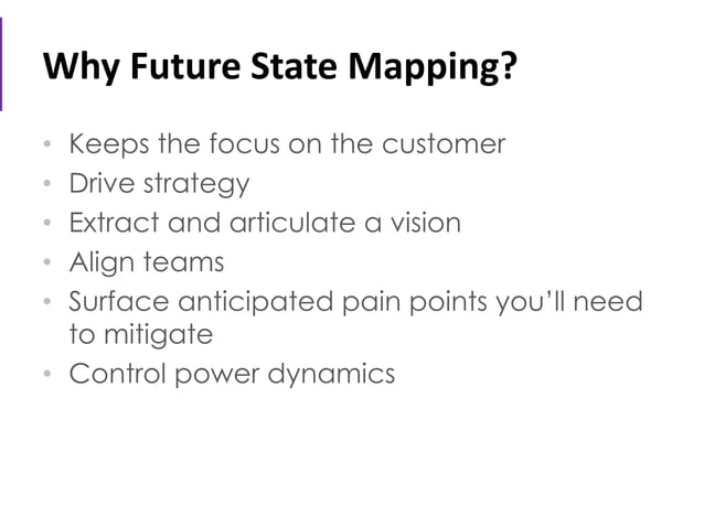 Future state journey mapping | PPTX
