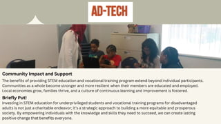 Futures with STEM Vocational Education in Houston - AD Technical.pptx