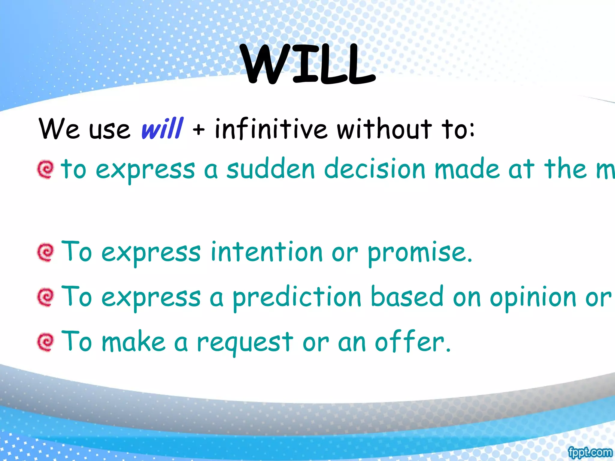 Future tense | PPT