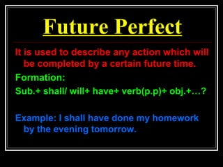 Future tense | PPT