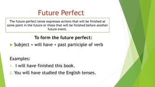 Future tense | PPTX