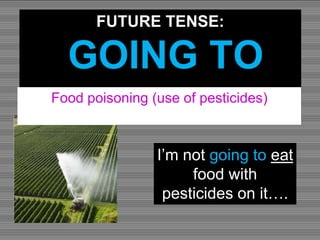 Future tense going to for environment | PPTX