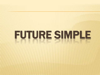 Future tenses | PPTX