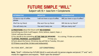 FUTURE TENSES | PPT