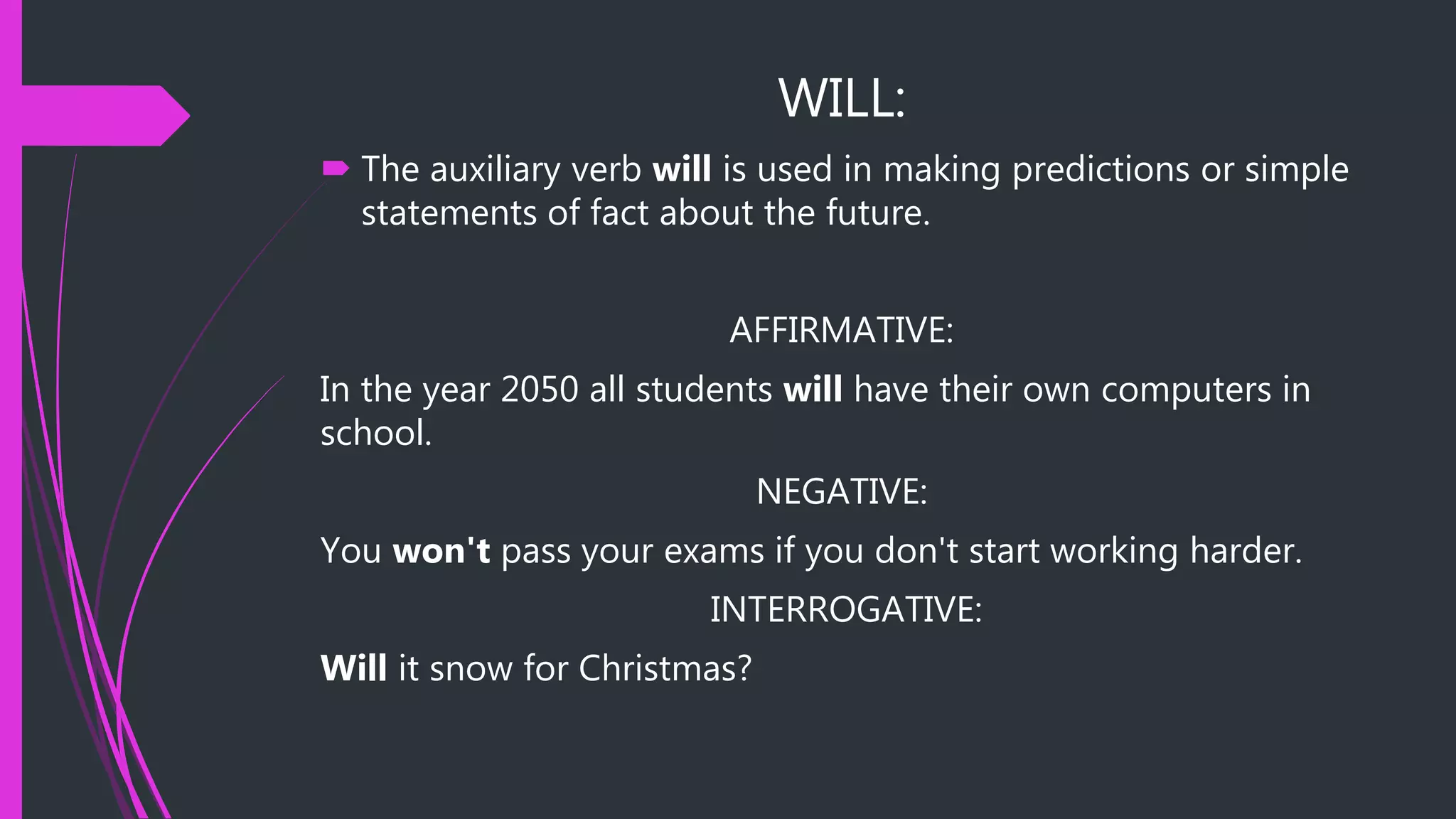 Future tenses | PPTX