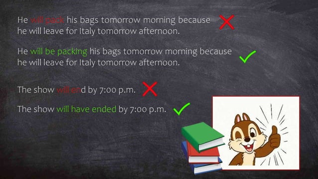 Future tenses, with examples and exercises | PPT