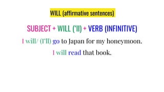 FUTURE TENSES GRAMMAR PRESENTATION B1 LEVEL | PPTX