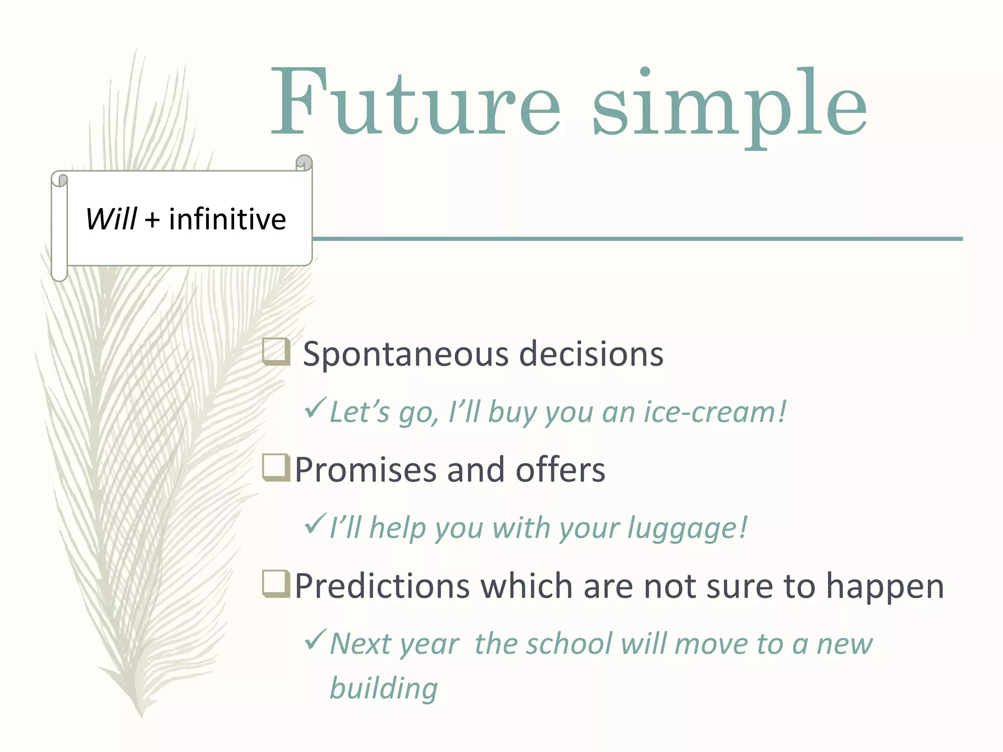 Future tenses | PPT