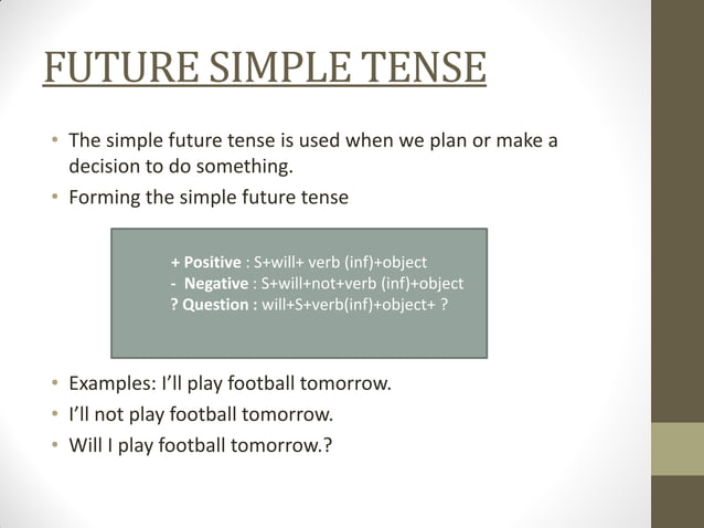 Future Tense ppt | PPT
